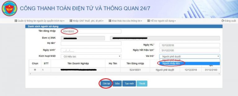 Hướng dẫn đăng ký tài khoản ủy quyền trích nợ trên cổng thanh toán điện tử và thông quan 24/7